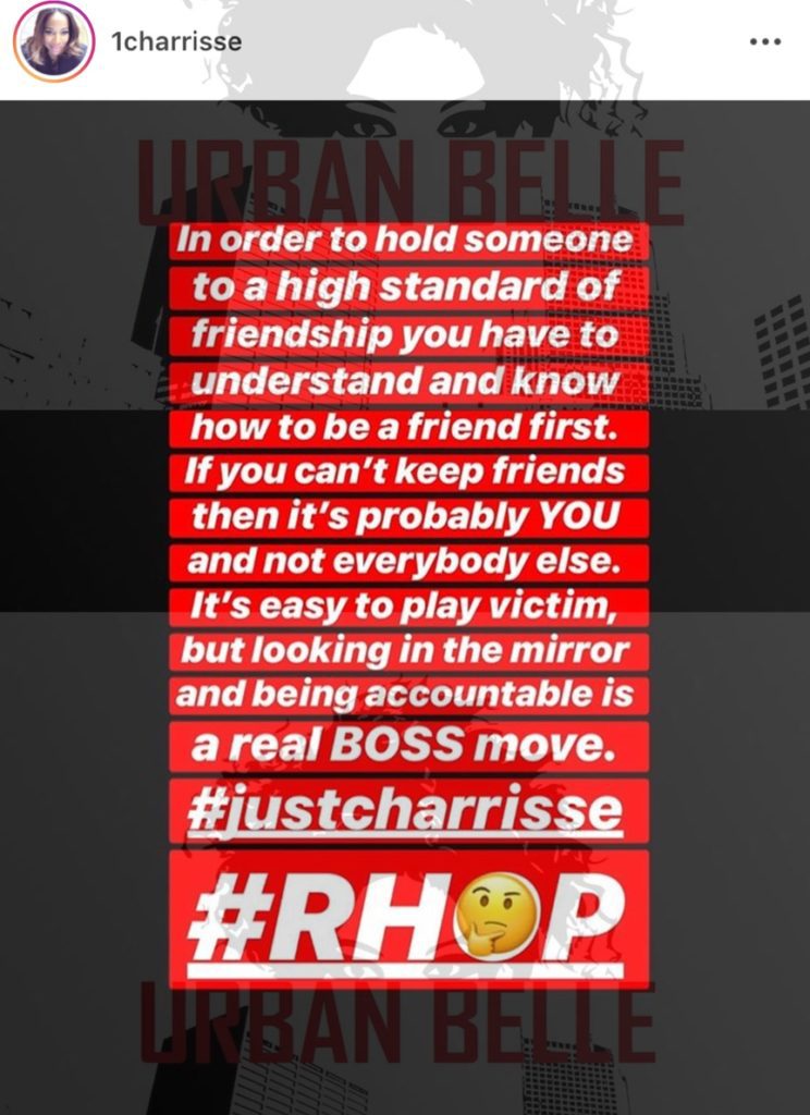 'Real Housewives of Potomac' Star Charrisse Jackson Jordan Shades ...