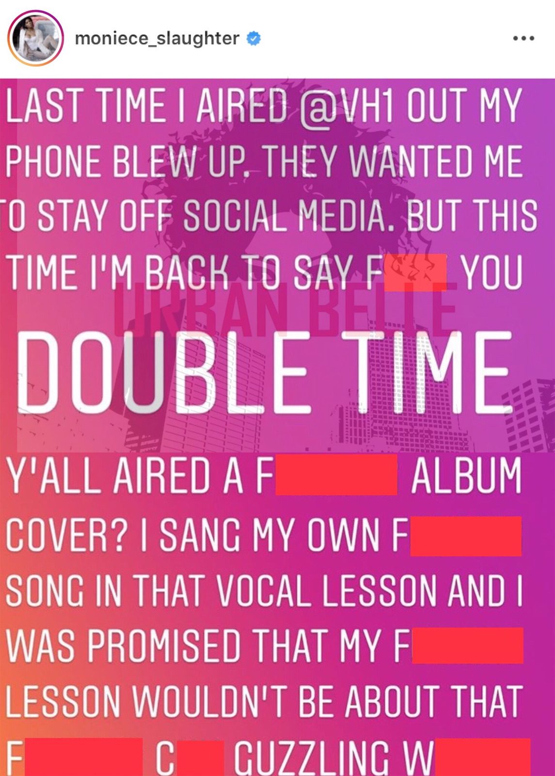 'Love And Hip Hop Hollywood' Star Moniece Slaughter Calls out Producers ...