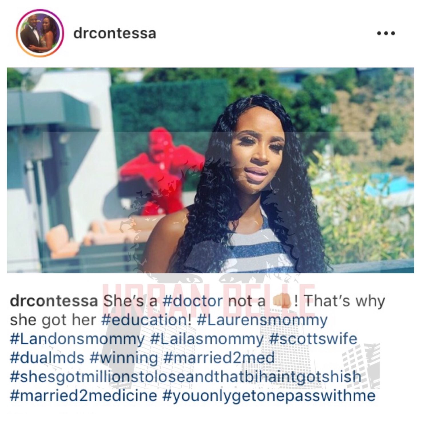 'Married to Medicine' Star Dr. Contessa Metcalfe Shades Mariah Huq