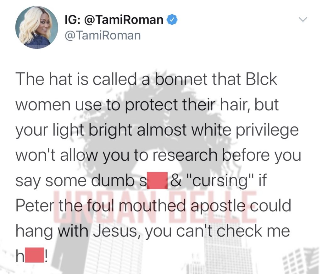 'Basketball Wives' Star Tami Roman Responds After a Non-Black Woman ...