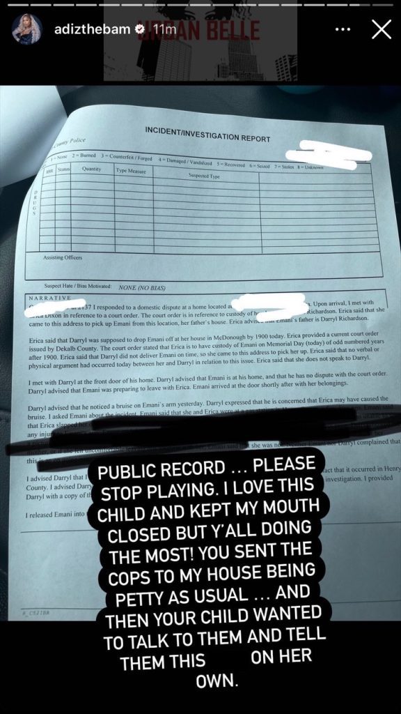 Chaos Ensues on Social Media as Bambi & Erica Dixon Film the Upcoming ...